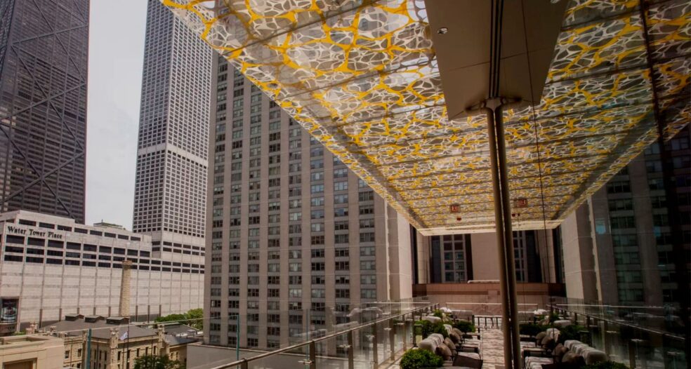 Z Bar, Peninsula Hotel Chicago - General Glass